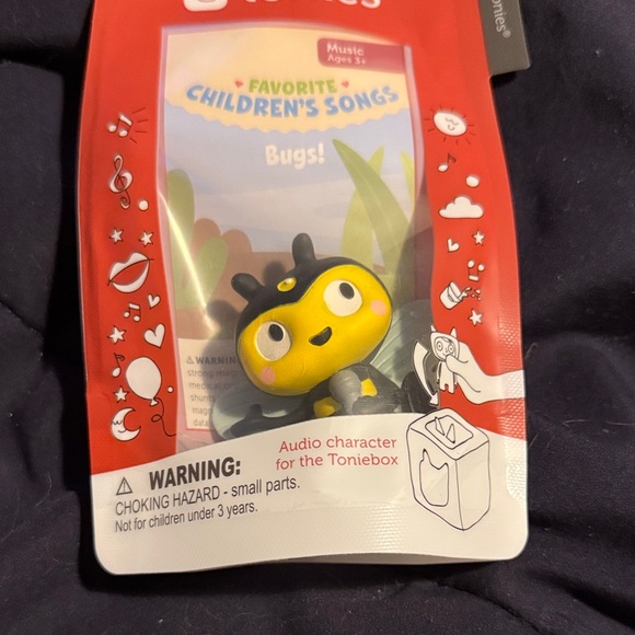 Tonies | Toys | Toniebox Bugs Audio Character Yellow And Black | Poshmark